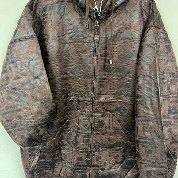 Pilgrim Worldwide Trading | Jackets & Coats | Brown Dollar Hoodie ...